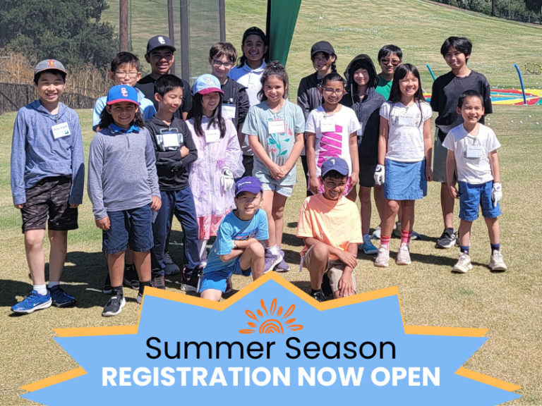 FTSV Summer Season REGISTRATION NOW OPEN - First Tee - Silicon Valley